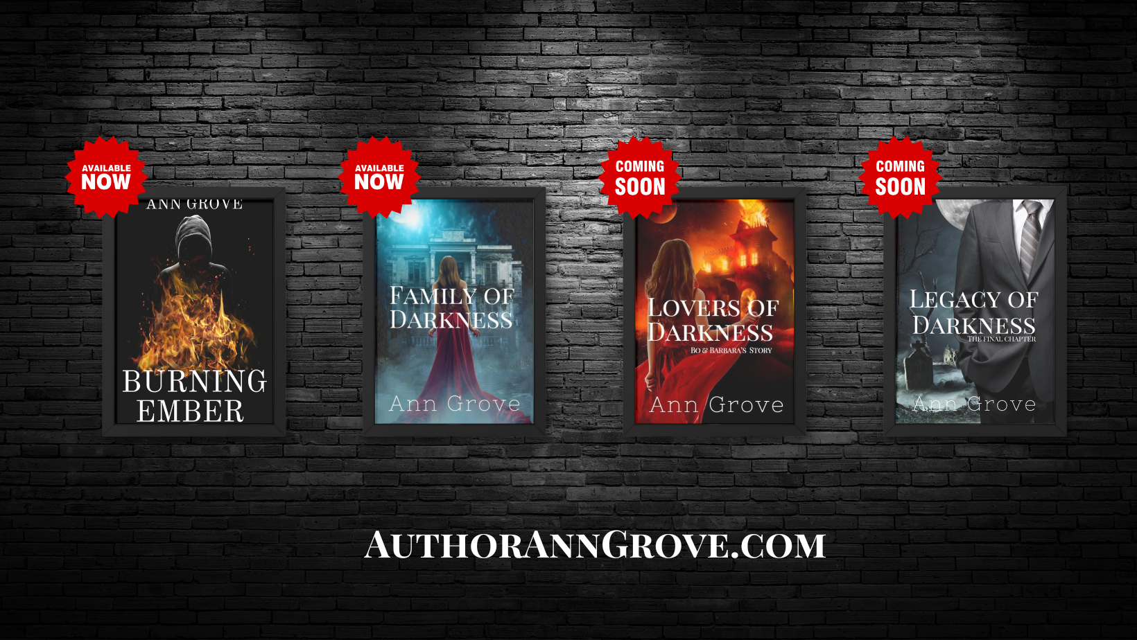 Ann Grove – Author of Psychological Thrillers